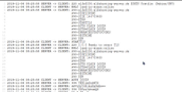 Activate SMTP debugging in formmail script DA-Software